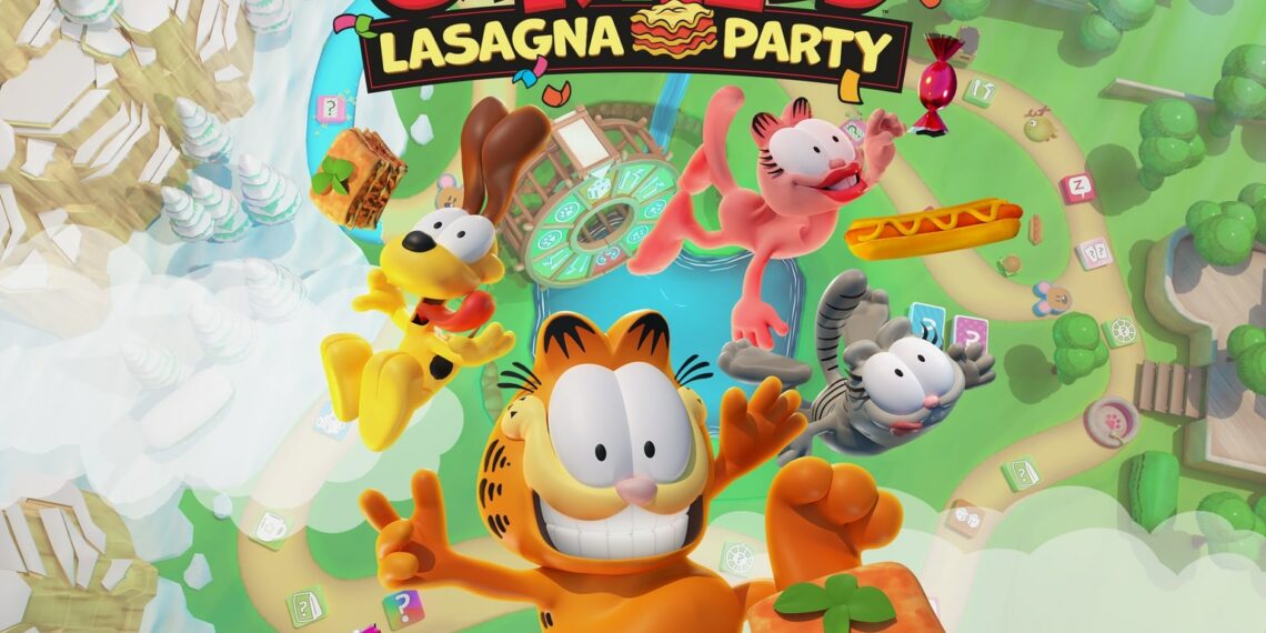 Microids dévoile le jeu vidéo Garfield Lasagna Party | Nintendo-Town.fr