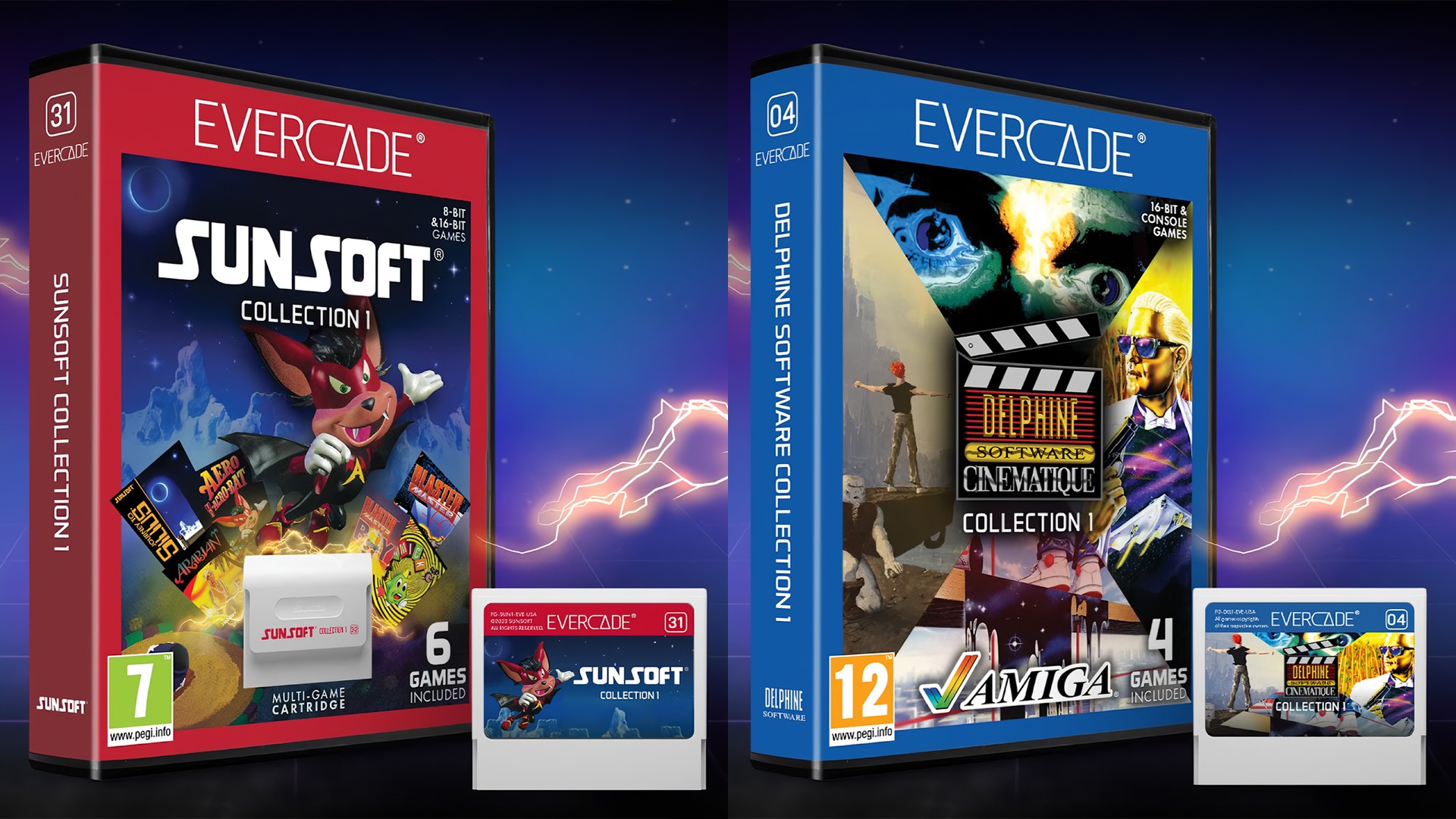 Evercade accueille deux nouvelle cartouches à l'automne 2023 : "Sunsoft ...