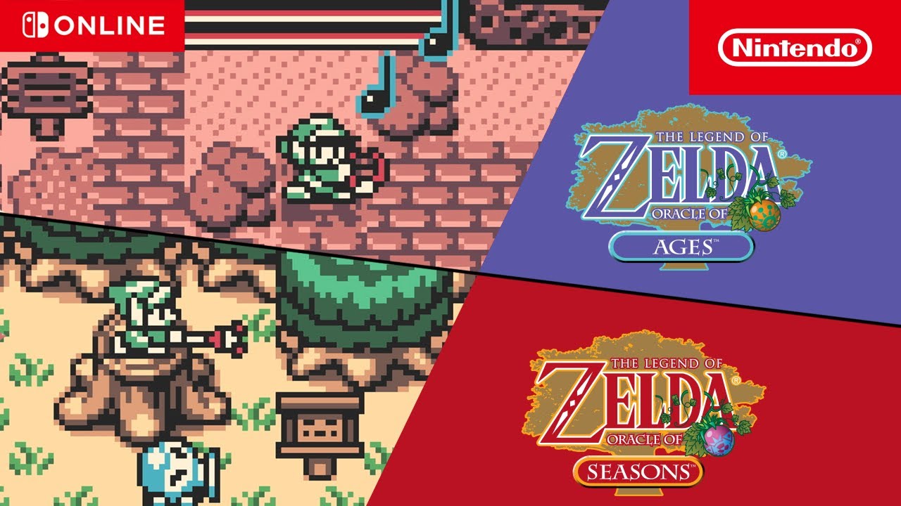 Surprise ! Zelda: Oracle of Ages et Oracle of Seasons disponibles aujourd'hui sur Nintendo ...