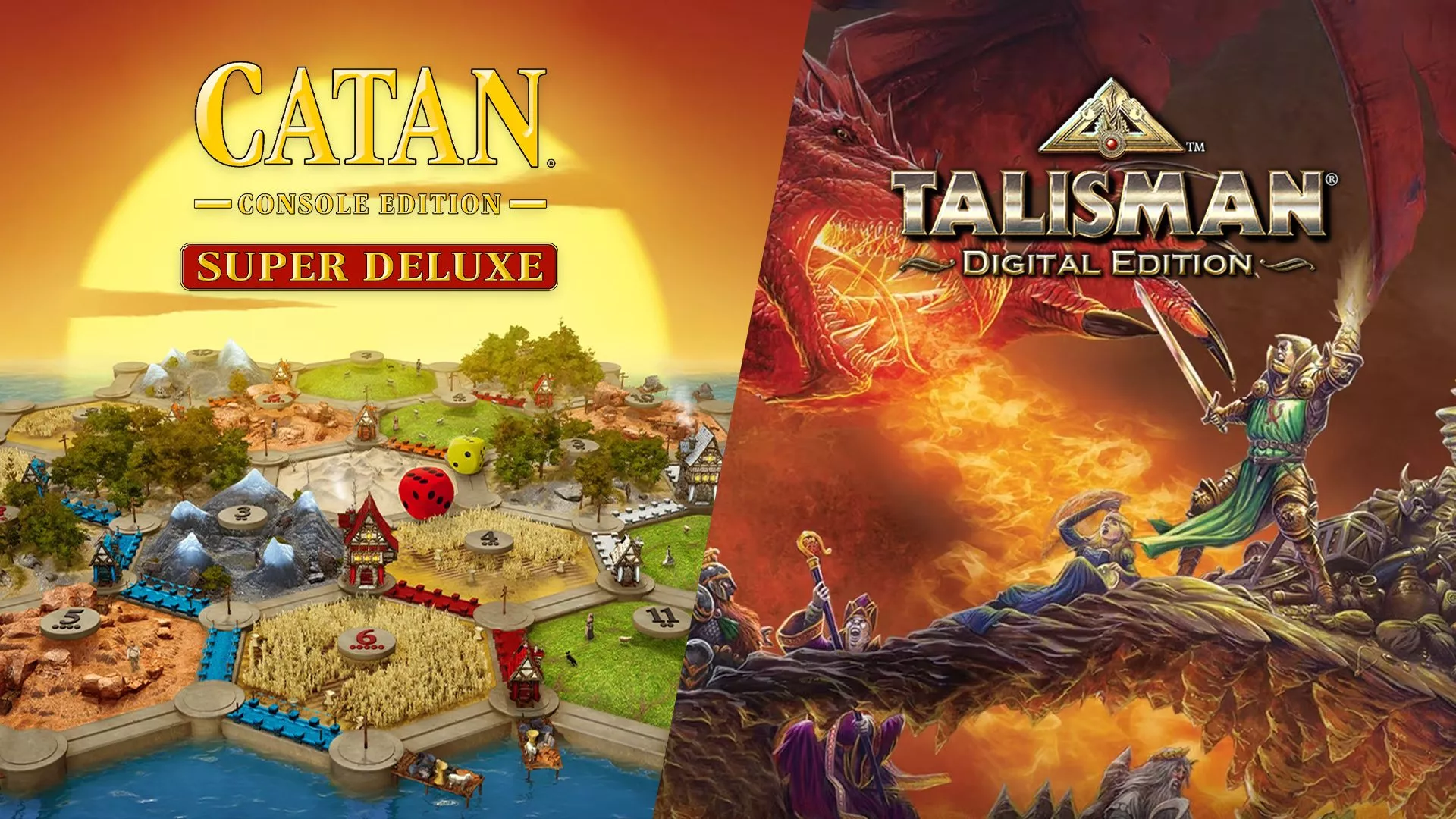 Les versions consoles des jeux de plateau Catan et Talisman arrivent en ...