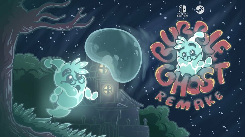 Bubble Ghost Remake annoncé sur Nintendo Switch | Nintendo-Town.fr