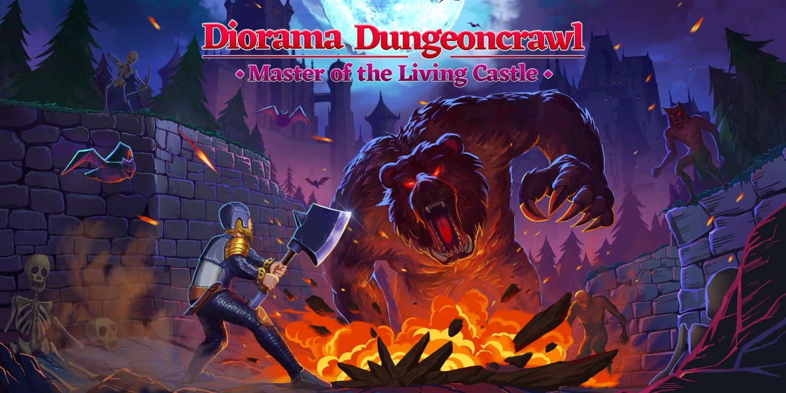 Diorama Dungeoncrawl - Master of the Living Castle (Nintendo Switch ...