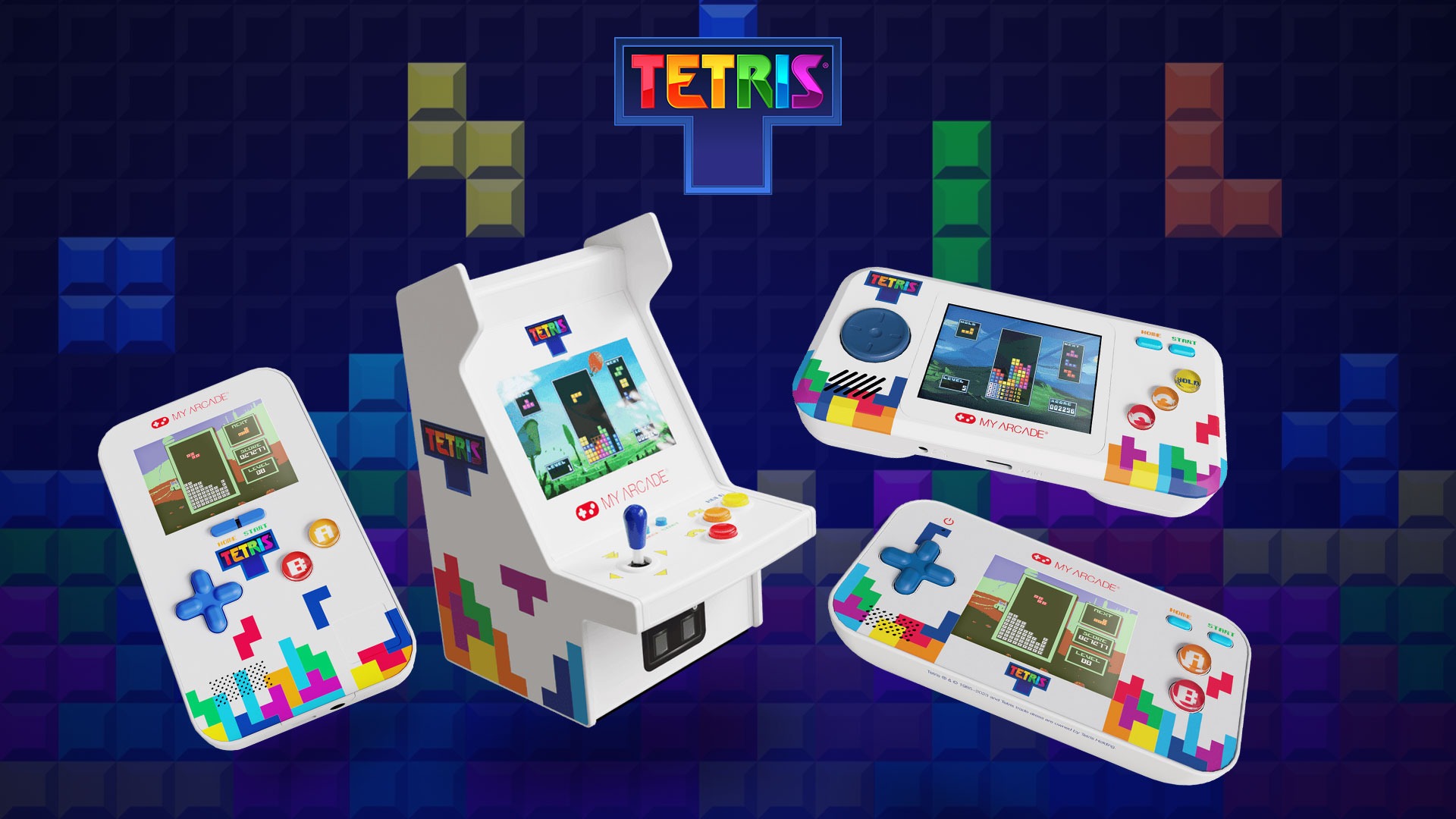 Tetris rejoint la collection de mini bornes et consoles rétro My Arcade ...