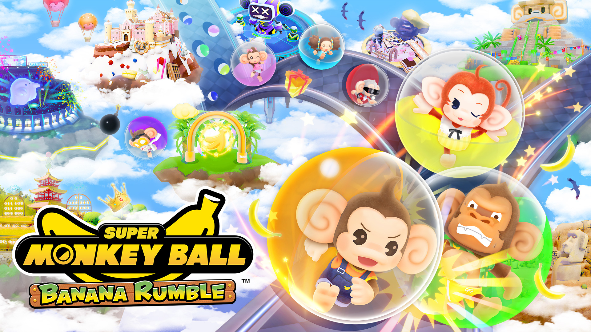 Super Monkey Ball Banana Rumble brings plenty of thrills to Battle and ...