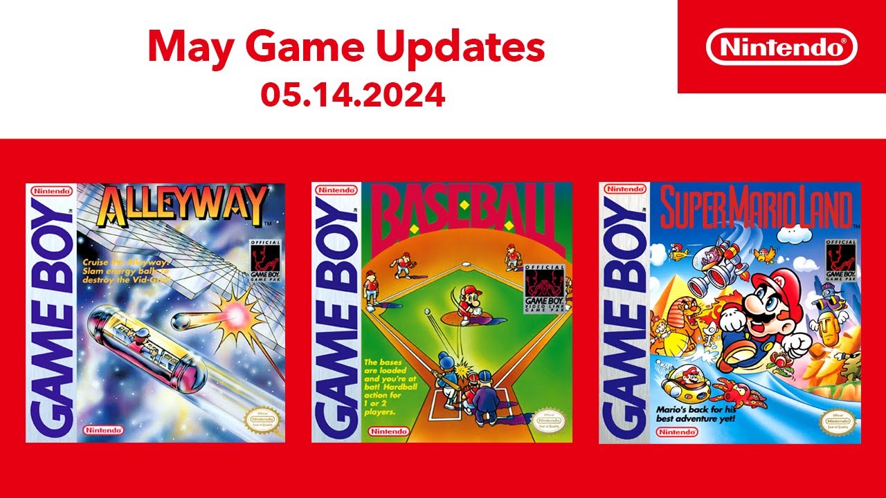 3 new Gameboy games (which is 35 years old) in Nintendo Switch Online ...