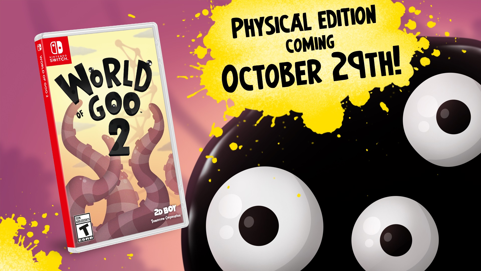 World of Goo 2 aura droit à une version physique | Nintendo-Town.fr