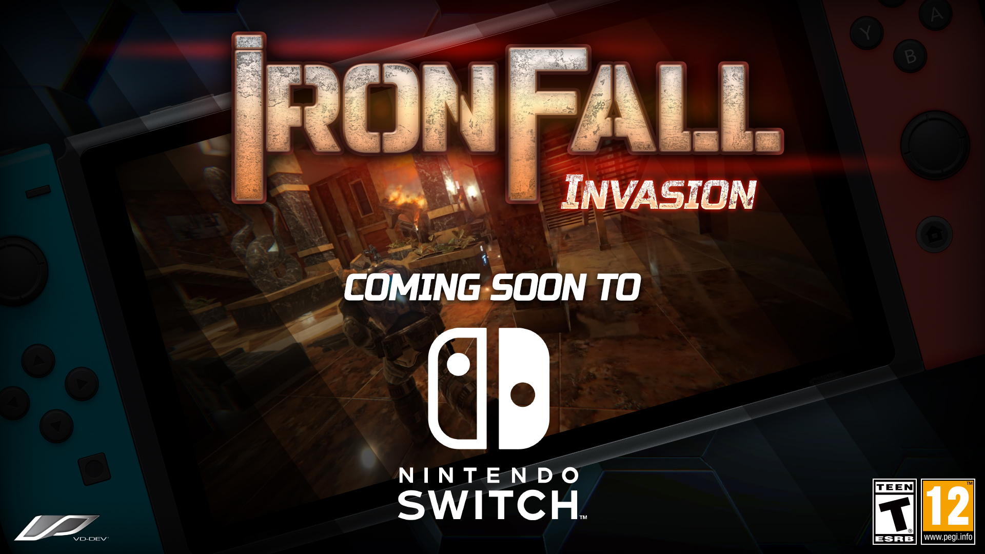 IronFall: Invasion arrive sur Nintendo Switch | Nintendo-Town.fr