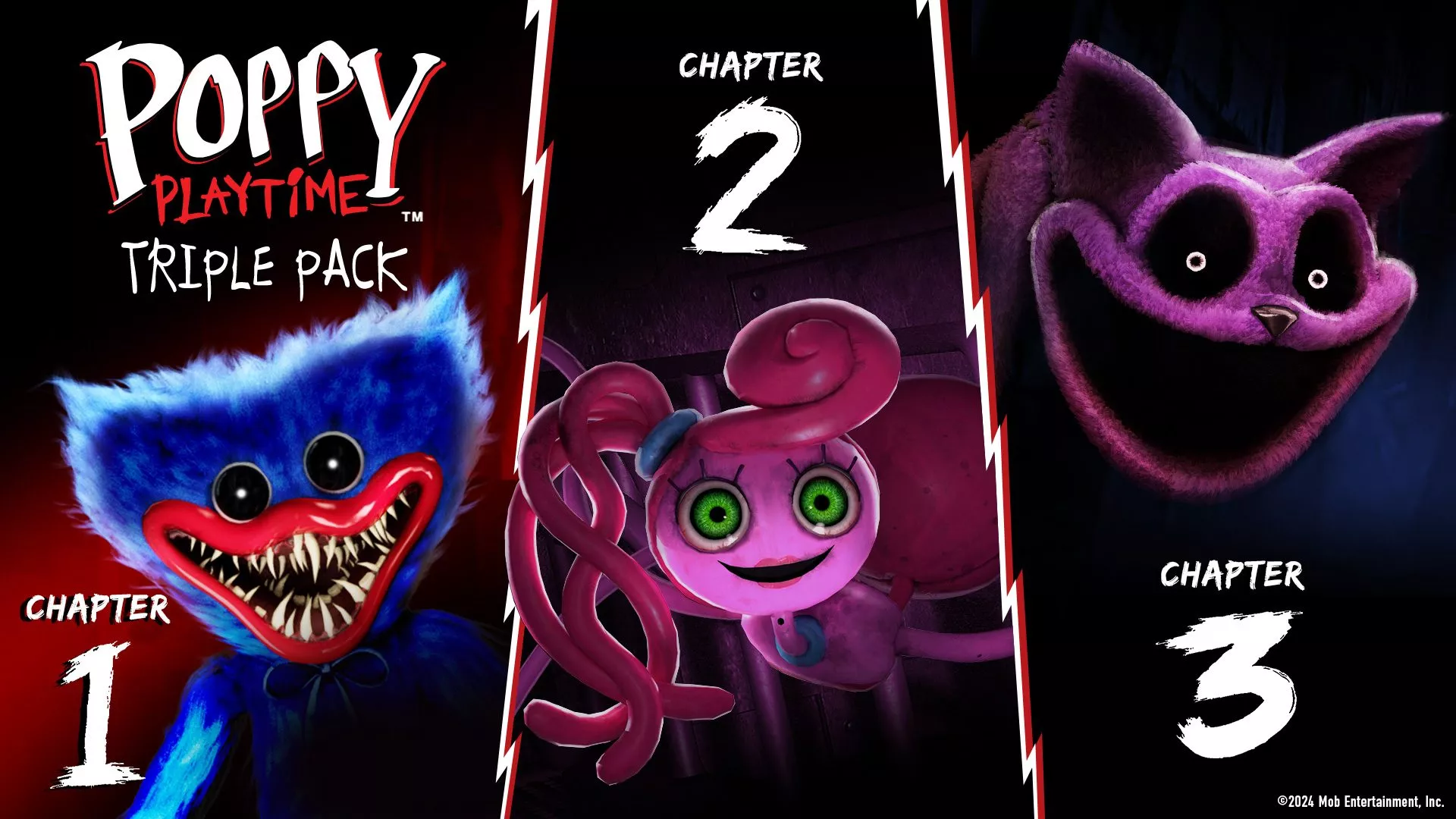 Poppy Playtime Triple Pack arrive en édition physique sur Nintendo ...