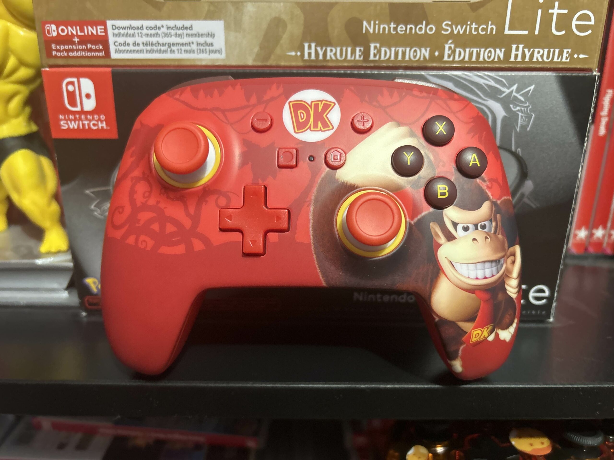 Présentation de la manette PowerA Enhanced Wired Donkey Kong | Nintendo ...