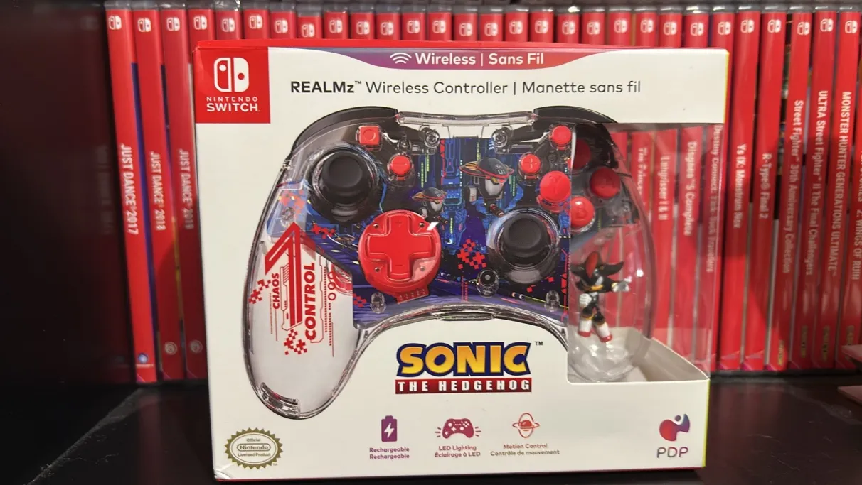 Test de la manette PDP REALMz Wireless Nintendo Switch Pro Controller ...