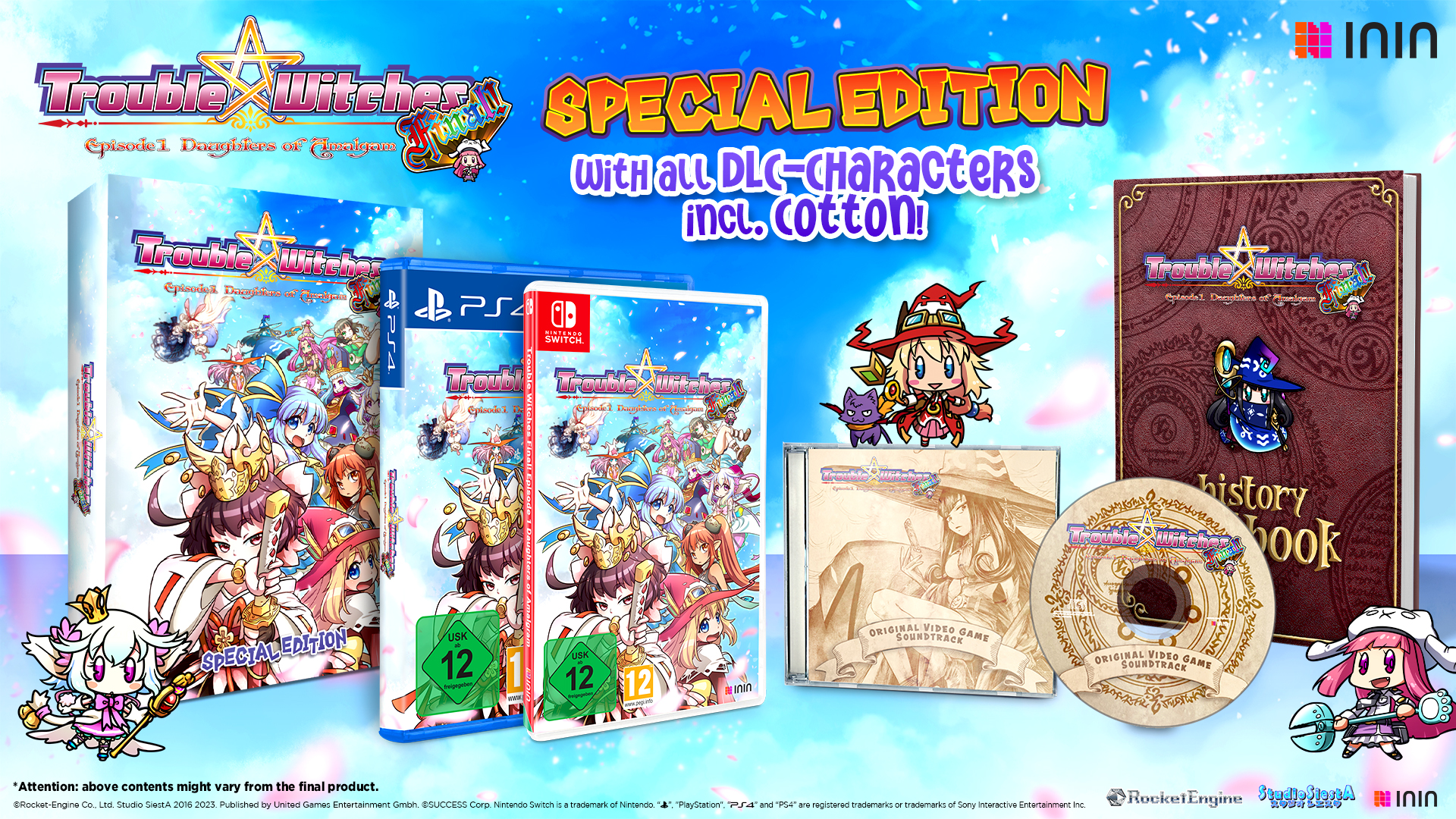 Trouble Witches FINAL! Episode 01: Daughters of Amalgam s'annonce sur ...