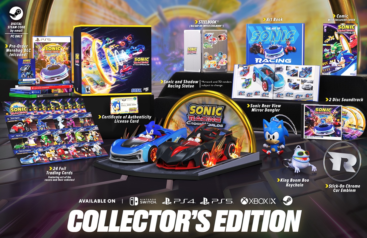 Sonic Racing: CrossWorlds fonce vers la Nintendo Switch avec une ...