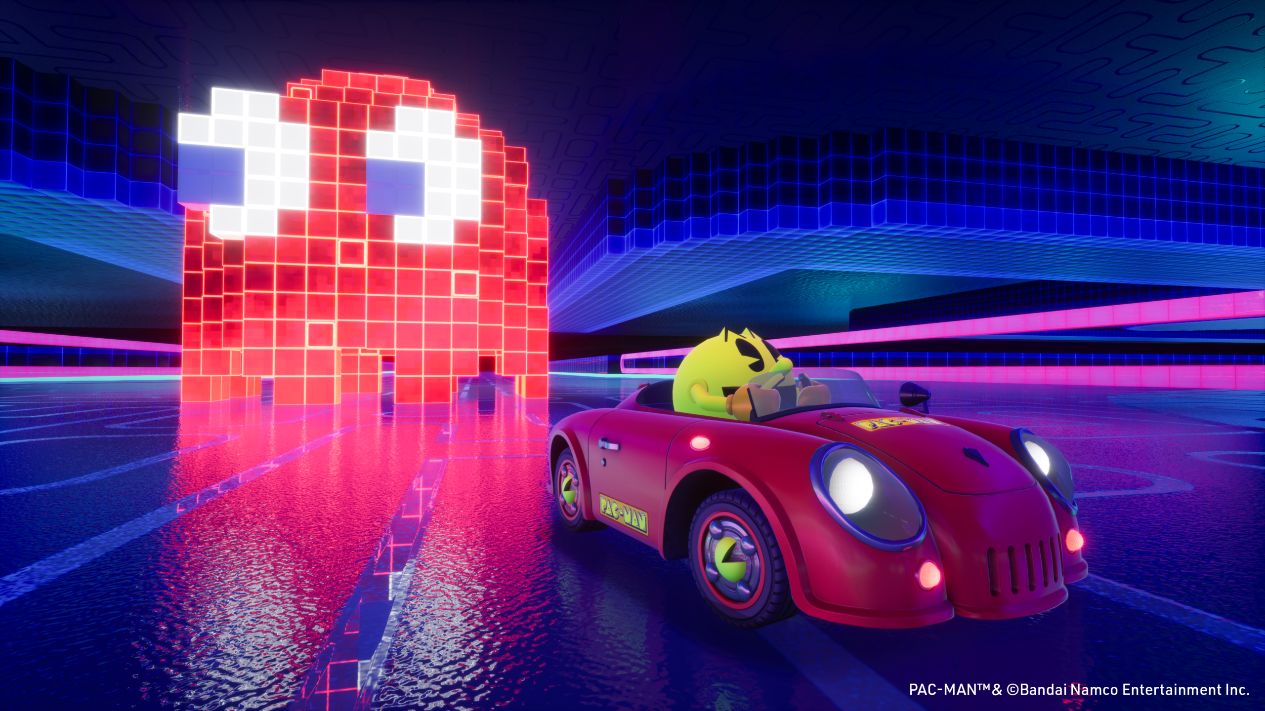 Le pack PAC-MAN officiellement disponible dans Sonic Racing ...